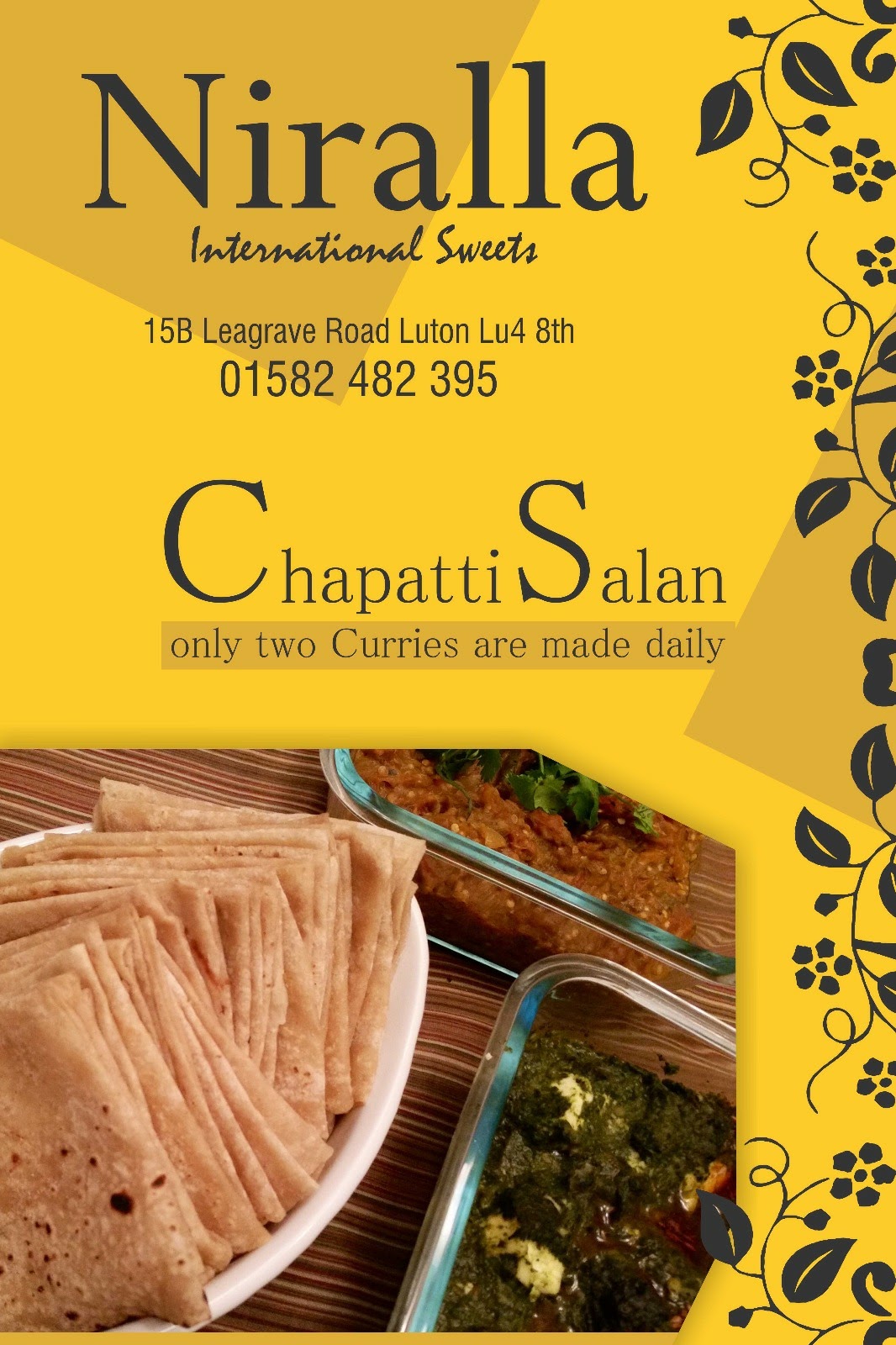 About | Niralla International Sweets